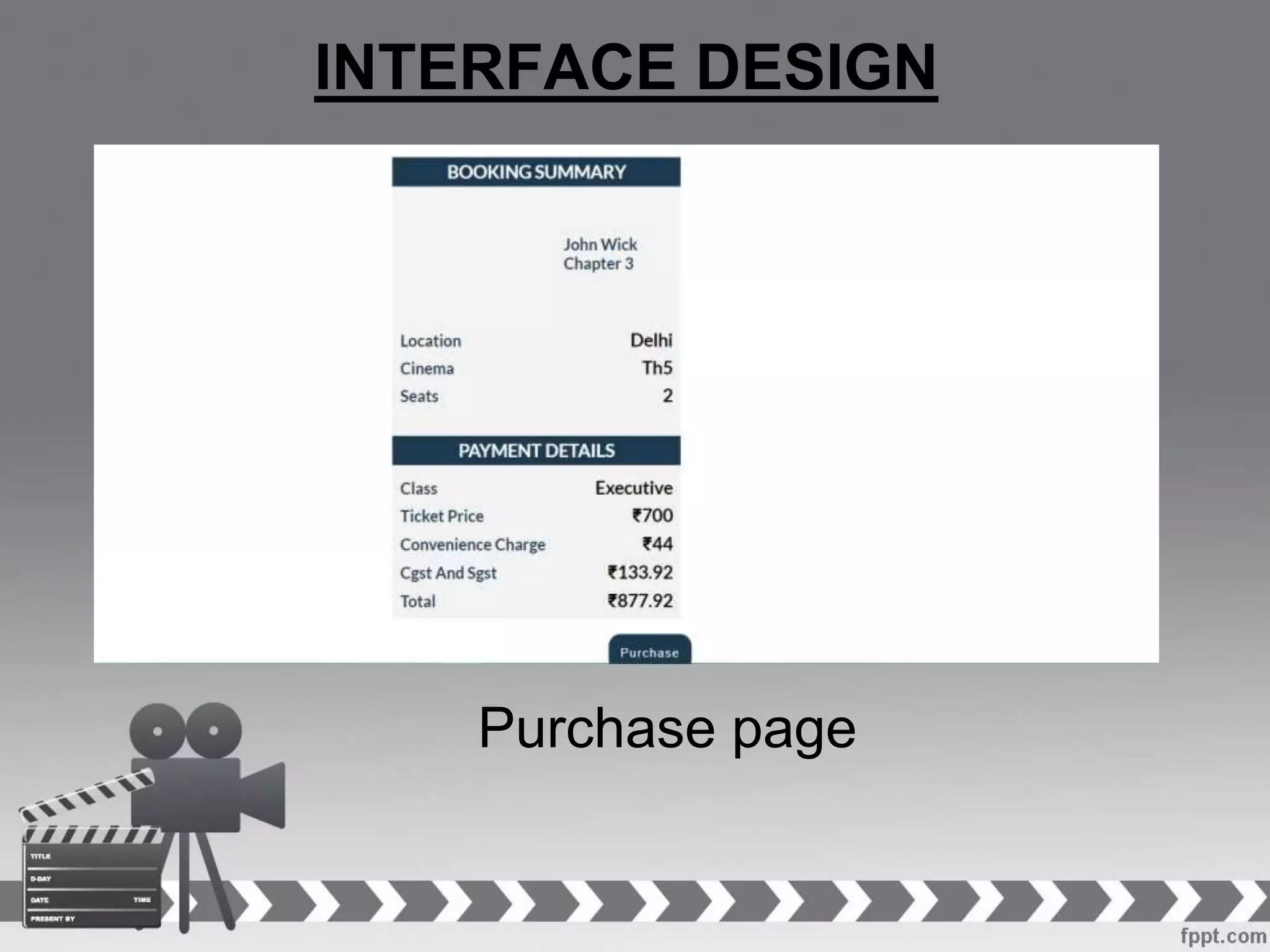 Movie Ticket Booking Website Project Presentation | PPTX