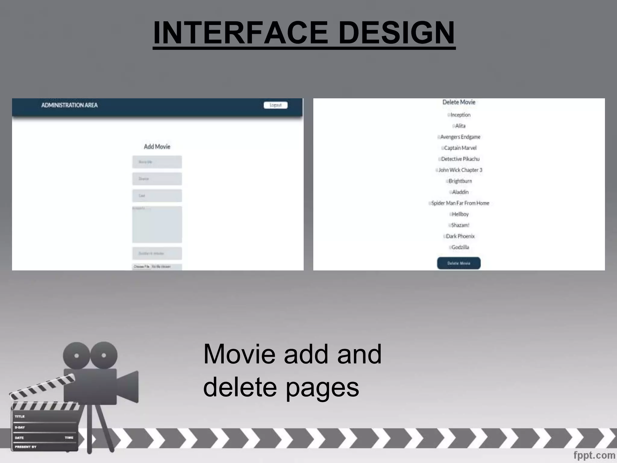 Movie Ticket Booking Website Project Presentation | PPTX