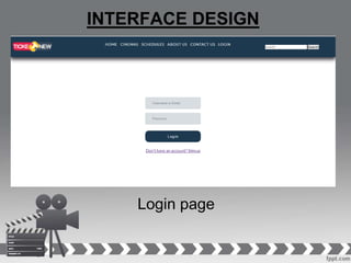 Movie Ticket Booking Website Project Presentation | PPTX