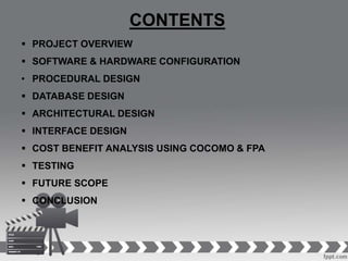 Movie Ticket Booking Website Project Presentation | PPTX