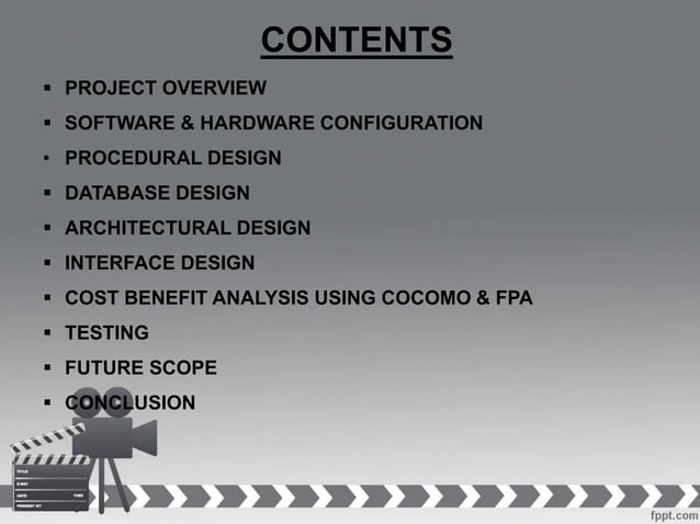 Movie Ticket Booking Website Project Presentation | PPTX