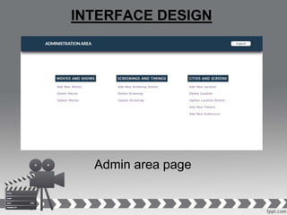 Movie Ticket Booking Website Project Presentation | PPTX
