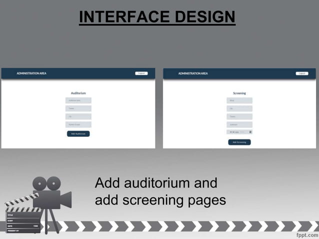 Movie Ticket Booking Website Project Presentation | PPTX