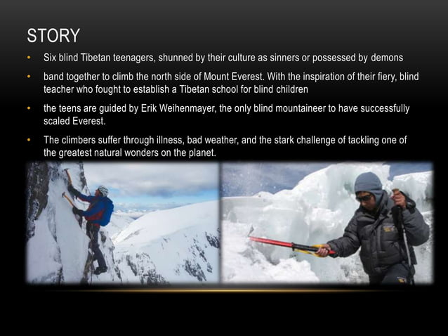 Movie Presentation "BLIND SIGHT" | PPT