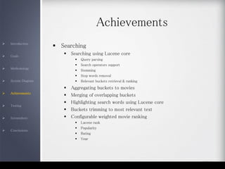 Movie Quotes Search Engine Industrial Project | PDF