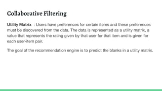 Movie recommendation project | PDF