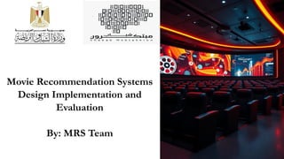 Movie Recommendation System 12334556.pptx