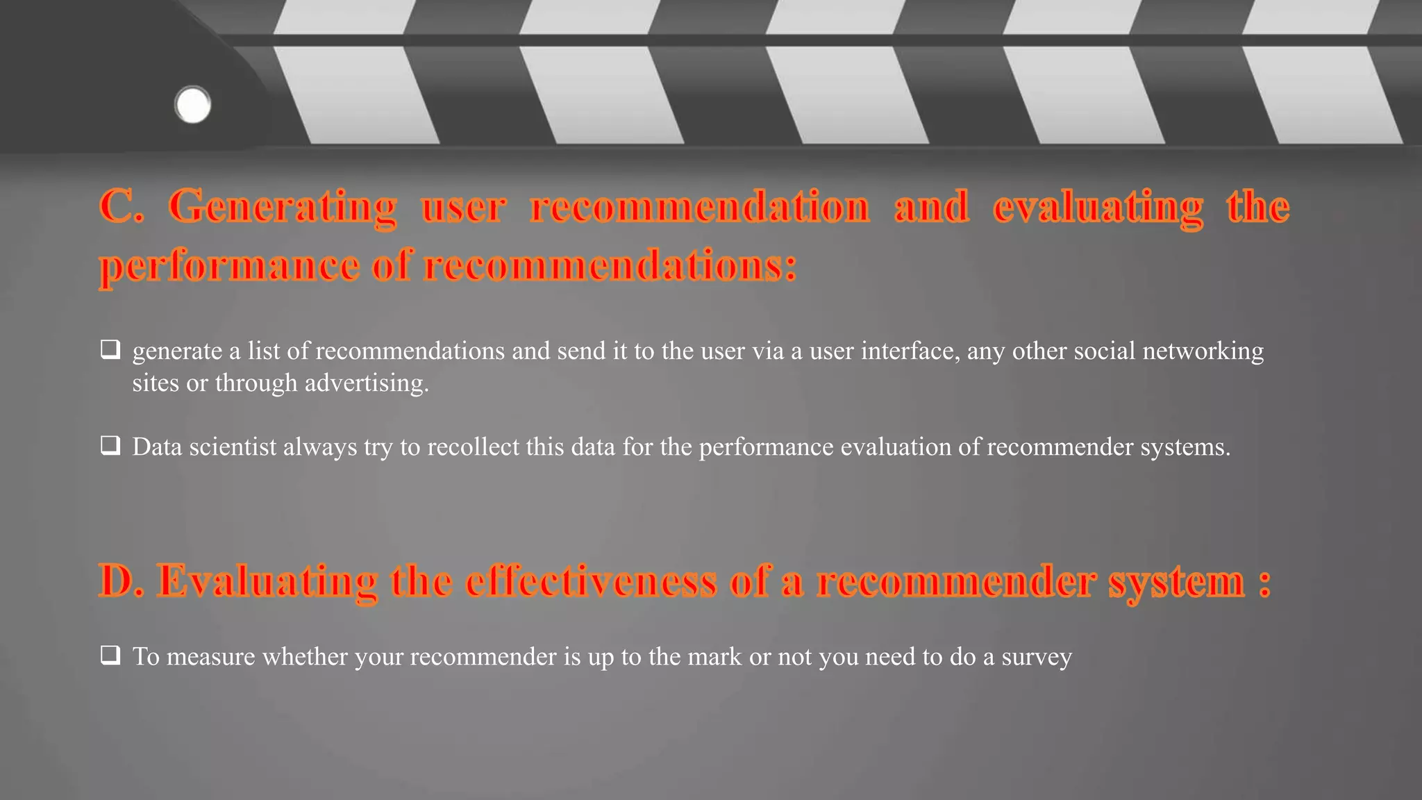 Movie Recommender System Using Artificial Intelligence | PPTX