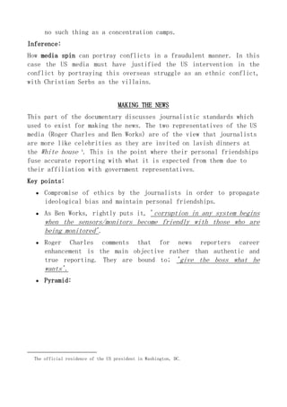 Behind the Big News Propaganda and the CFR | DOCX