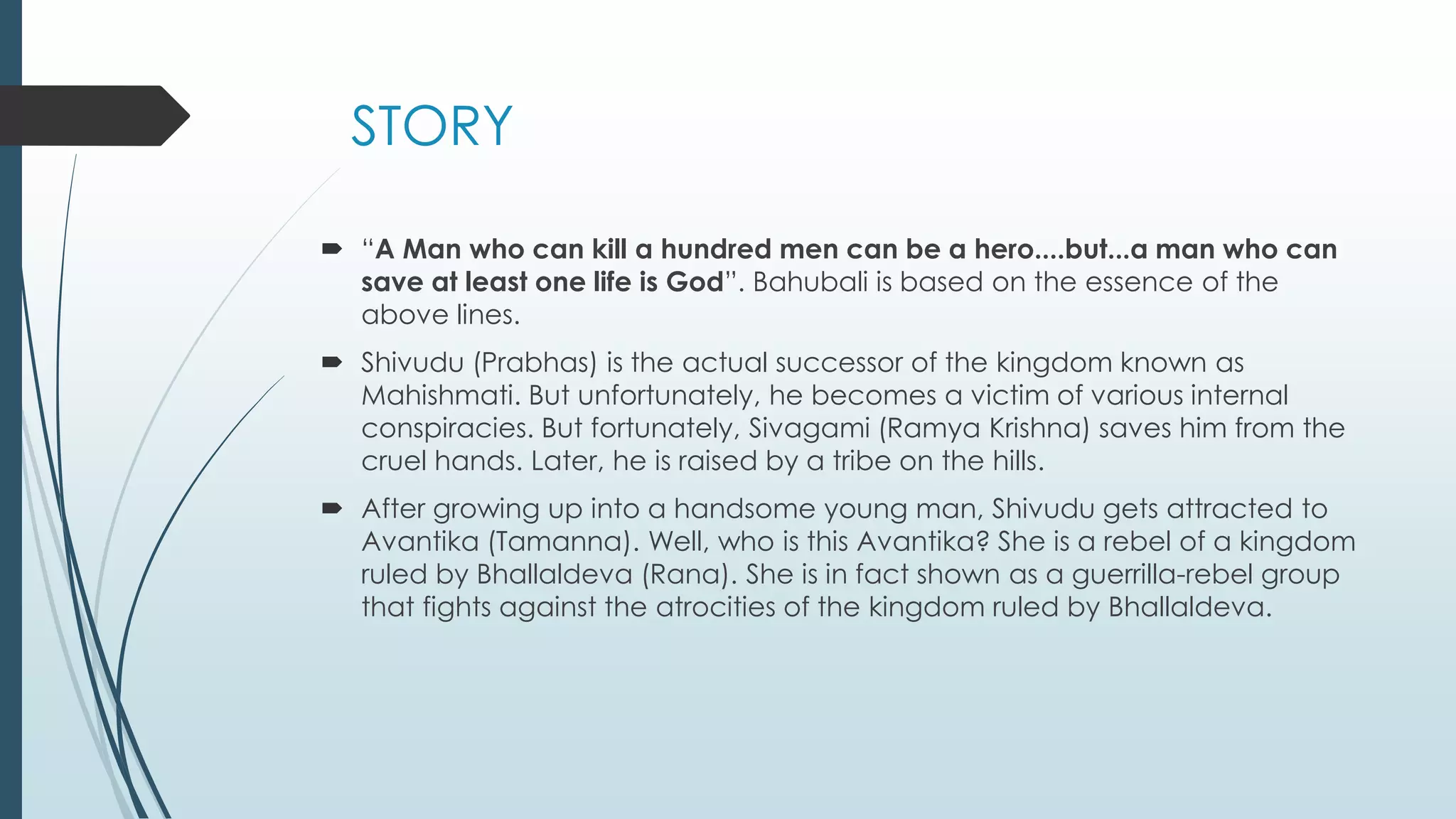 bahubali movie review | PPTX