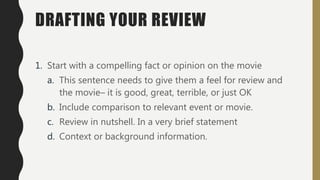 Movie review | PPTX