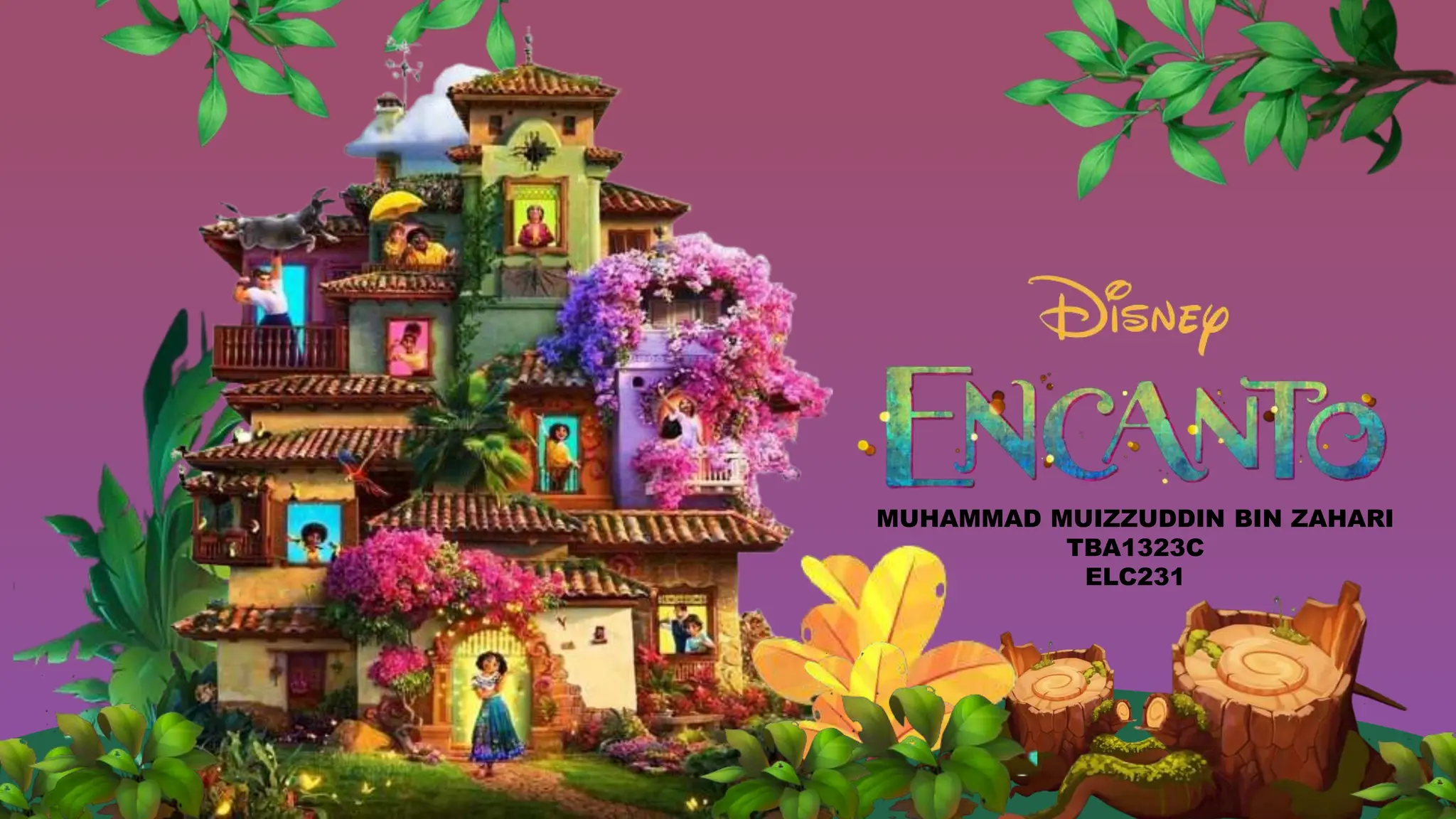 Presentation of Movie Review Encanto ELC231.pptx