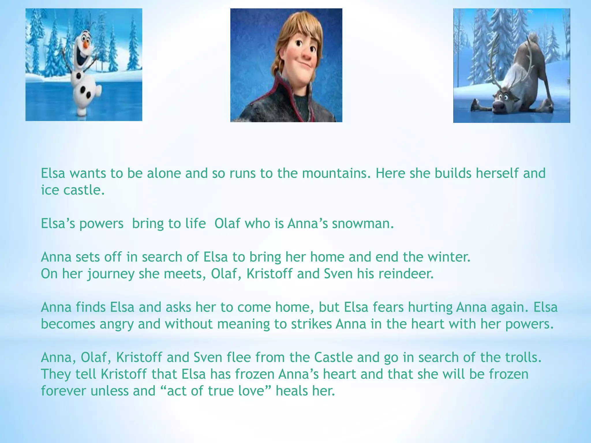Movie review of frozen | PPTX