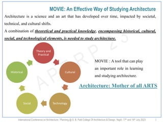 Movies An effective Way of Studying Architecture | PDF