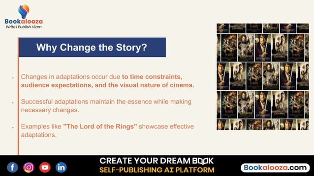 Movies from Books How Do They Change the Story | PPTX