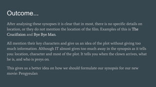 Movie synopsis | PPTX