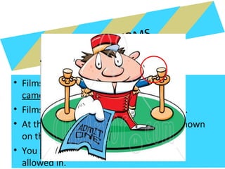 Movie terms | PPT | Movies | Entertainment