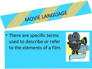 Movie terms | PPT | Movies | Entertainment