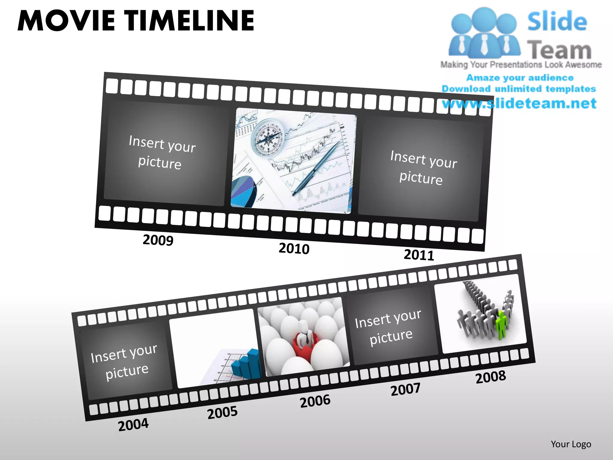 Movie timeline powerpoint presentation slides ppt templates | PDF