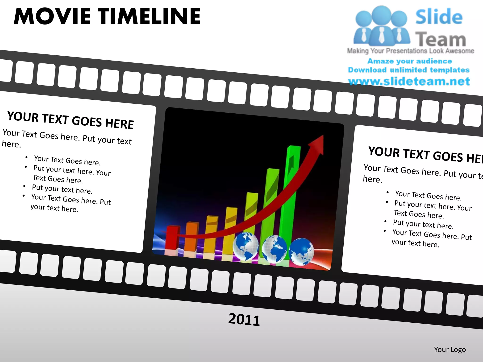 Movie timeline powerpoint presentation slides ppt templates | PDF