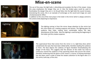 Movie trailer presentation finished | PPTX