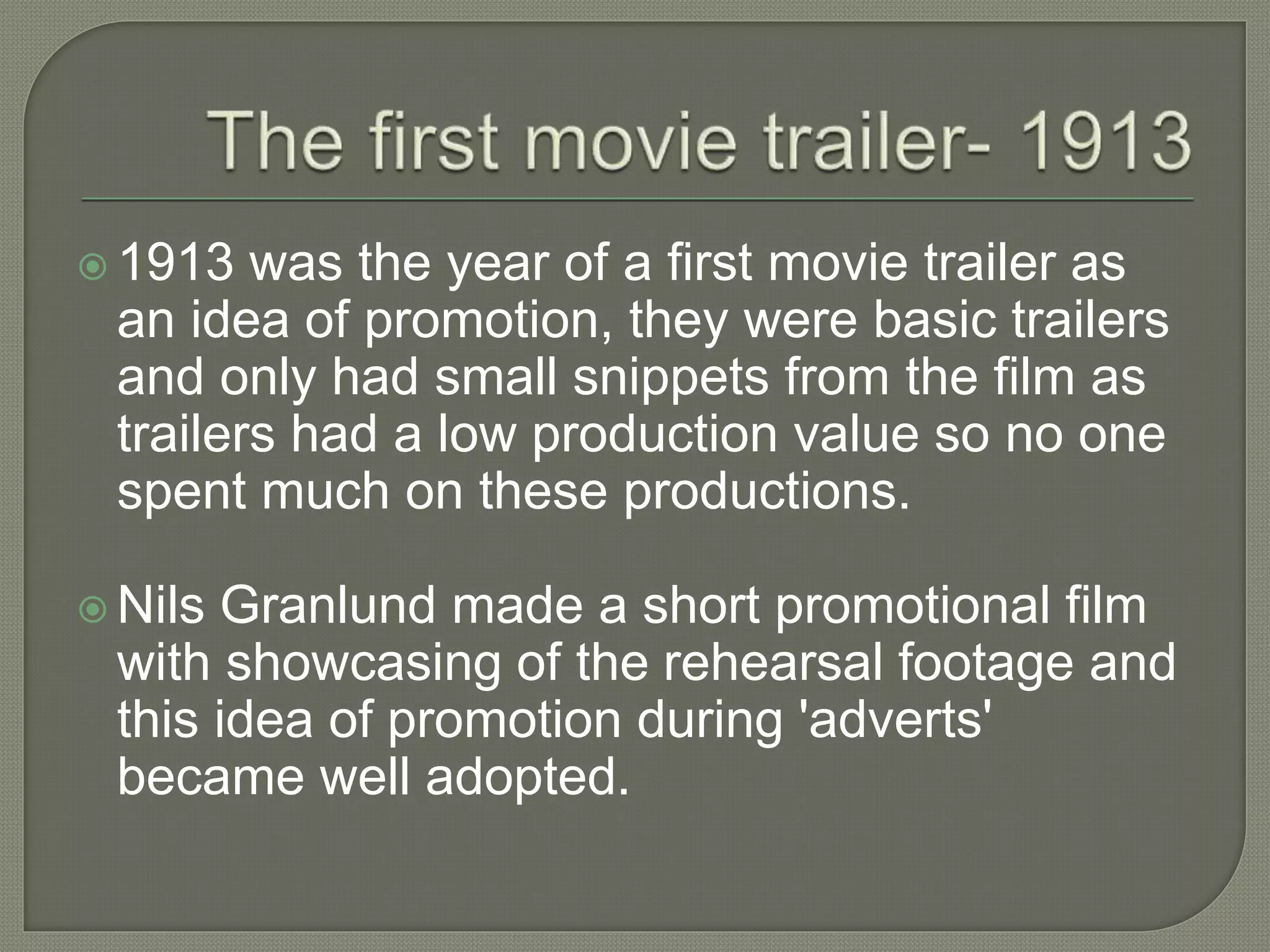 Movie Trailers Pptx