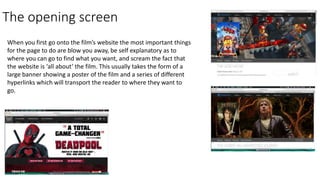 Movie websites analysis | PPTX