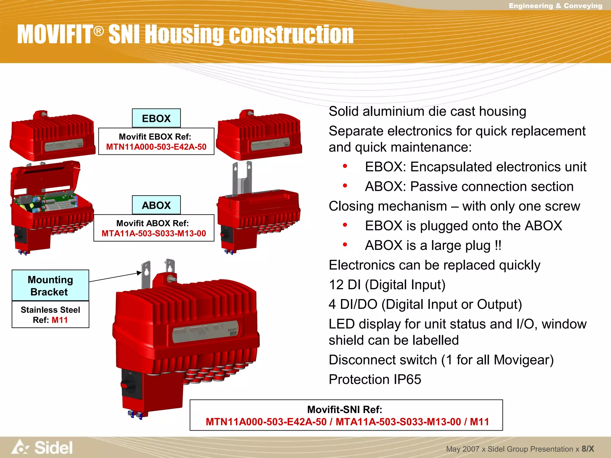 Movigear technical recommandations | PPT