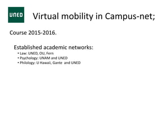 Virtual mobility in Campus-net (MID2017) | PPT