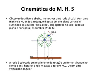 Movimento harmônico | PPTX