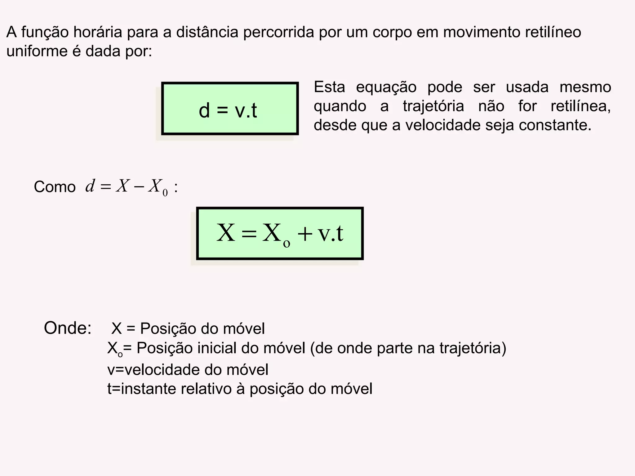Movimento Uniforme | PPT | Physics | Science
