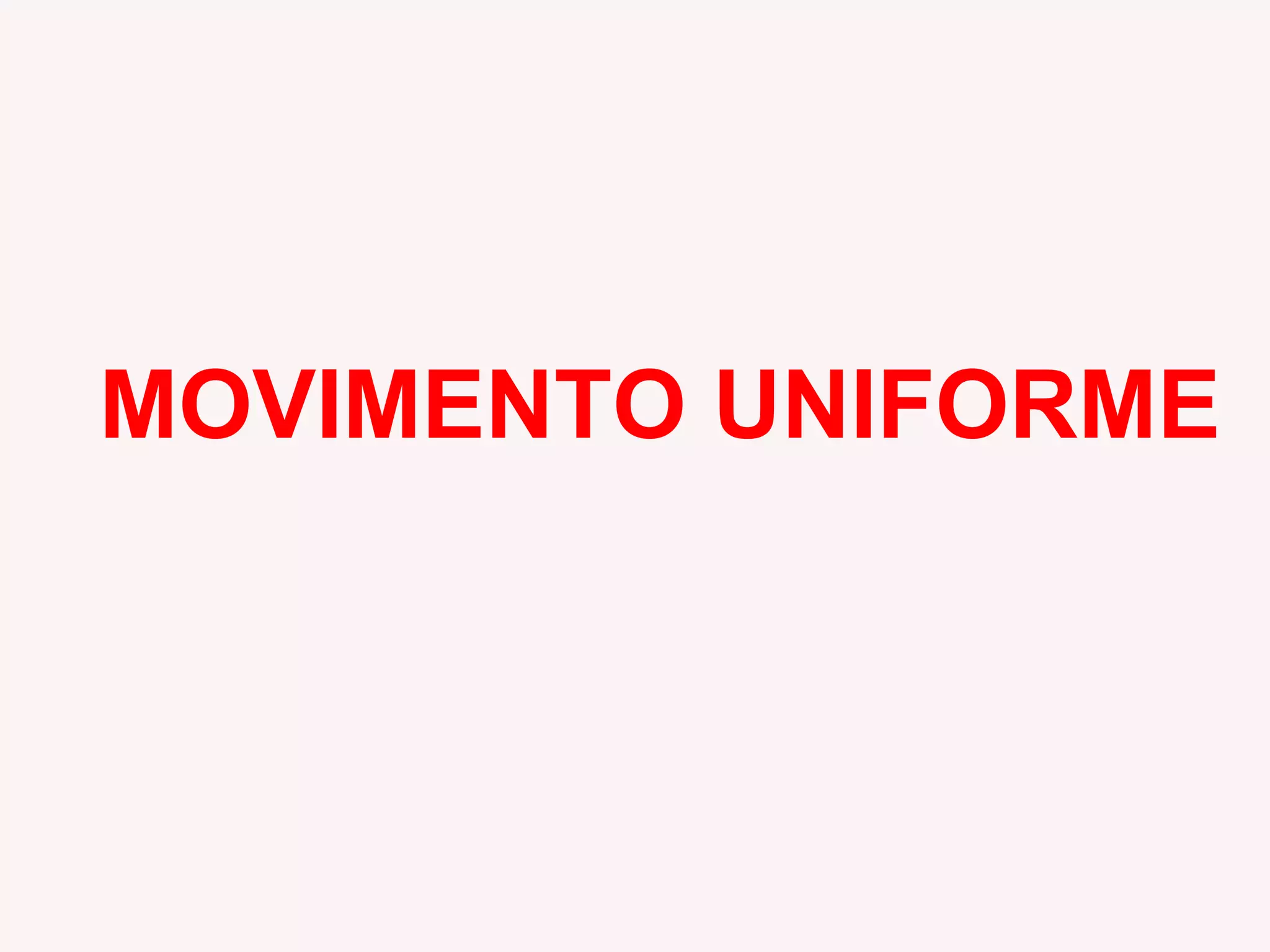 Movimento uniforme | PPT