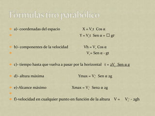 Movimiento parabolico-y-semiparabolico | PPT