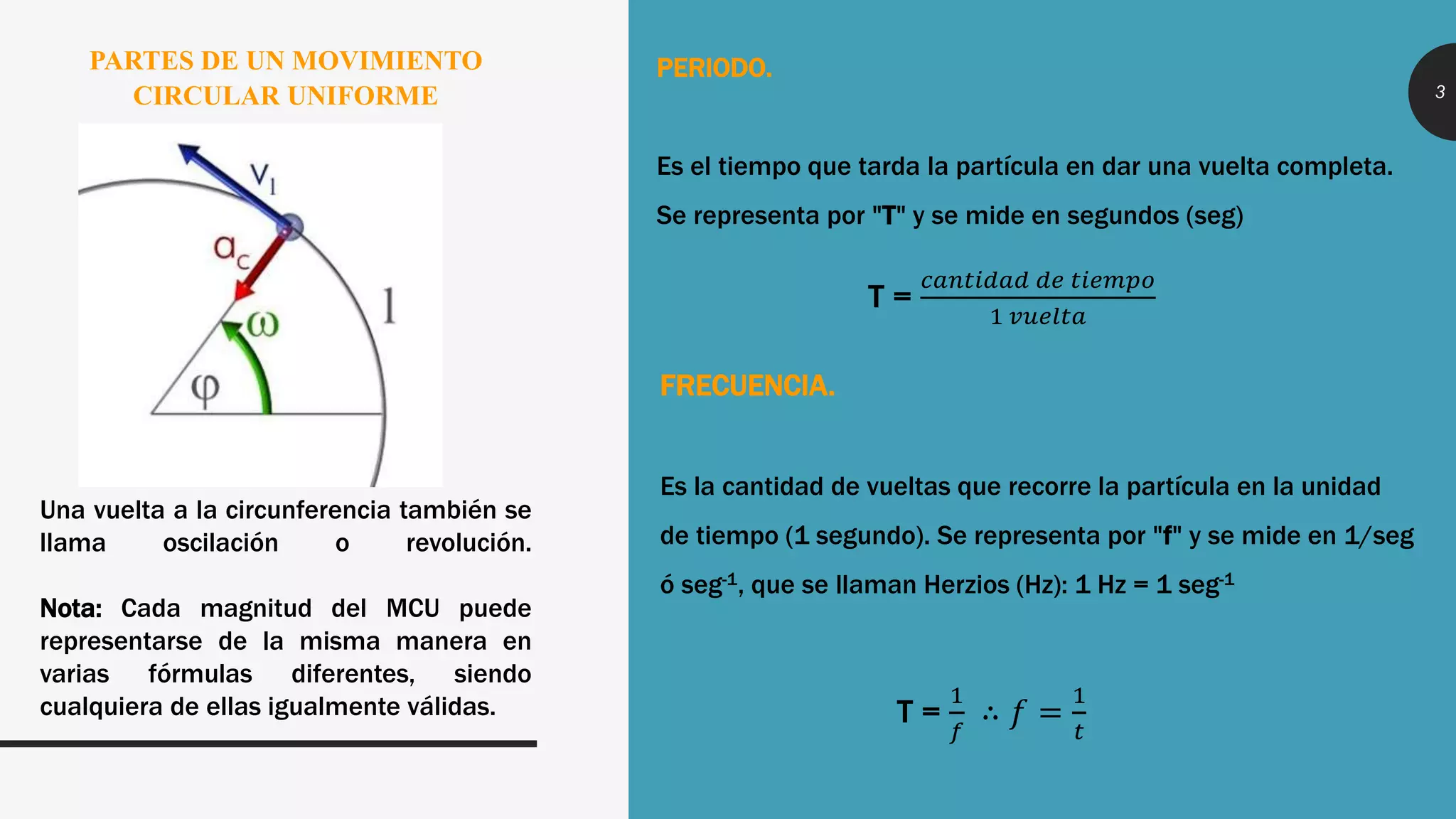 Movimiento circular uniforme | PPTX