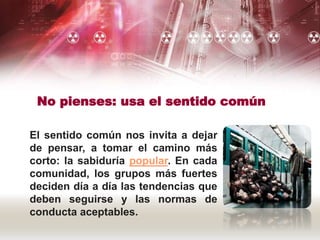 Movimiento del sentido común | PPTX
