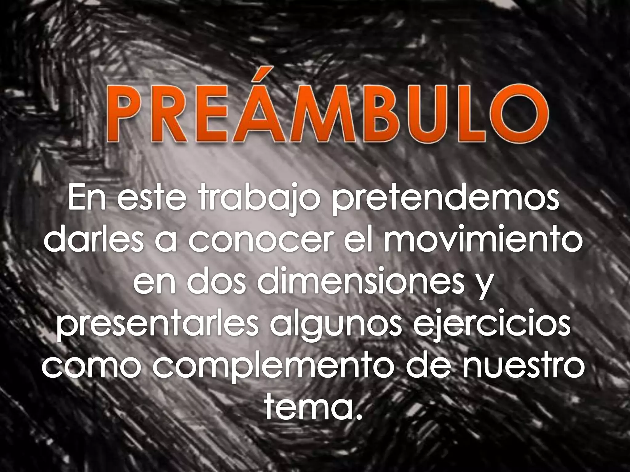 Movimiento en dos dimensiones | PPTX