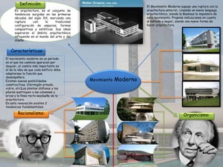 Movimiento Moderno | PPTX