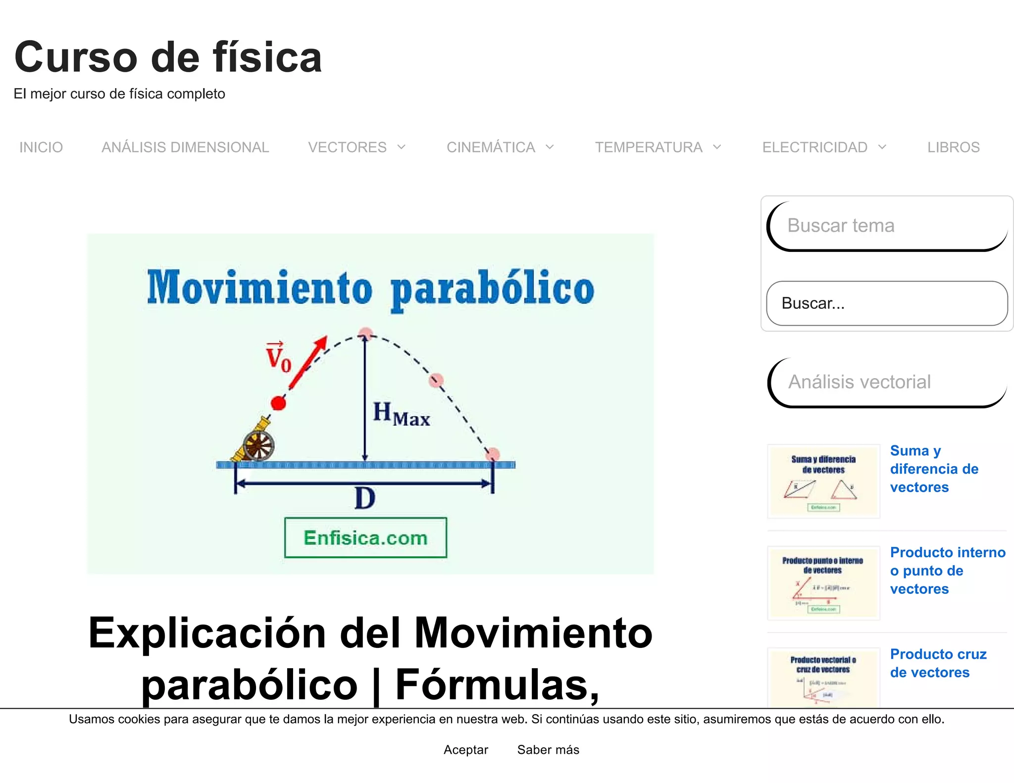 Guia Cinematica Movimiento Parabolico Y Circular