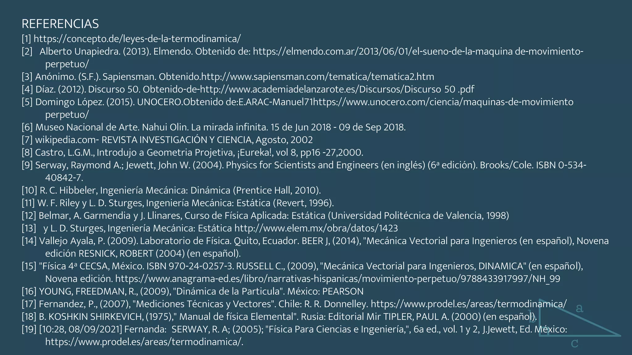 Movimiento perpetuo diapositivasp3 | PDF