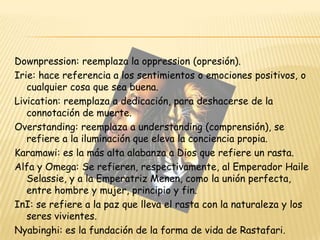 Movimiento rastafari | PPTX