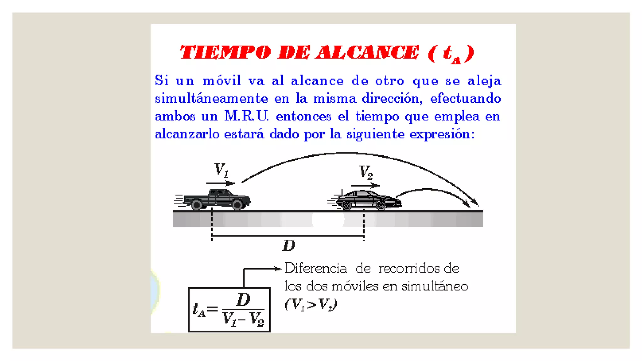 Movimiento rectilineo uniforme (mru) | PPTX | Physics | Science