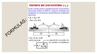 Movimiento rectilineo uniforme (mru) | PPTX | Physics | Science