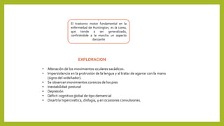 Movimientos Anormales: Coreas, Distonias Focales,Segmentarias y ...