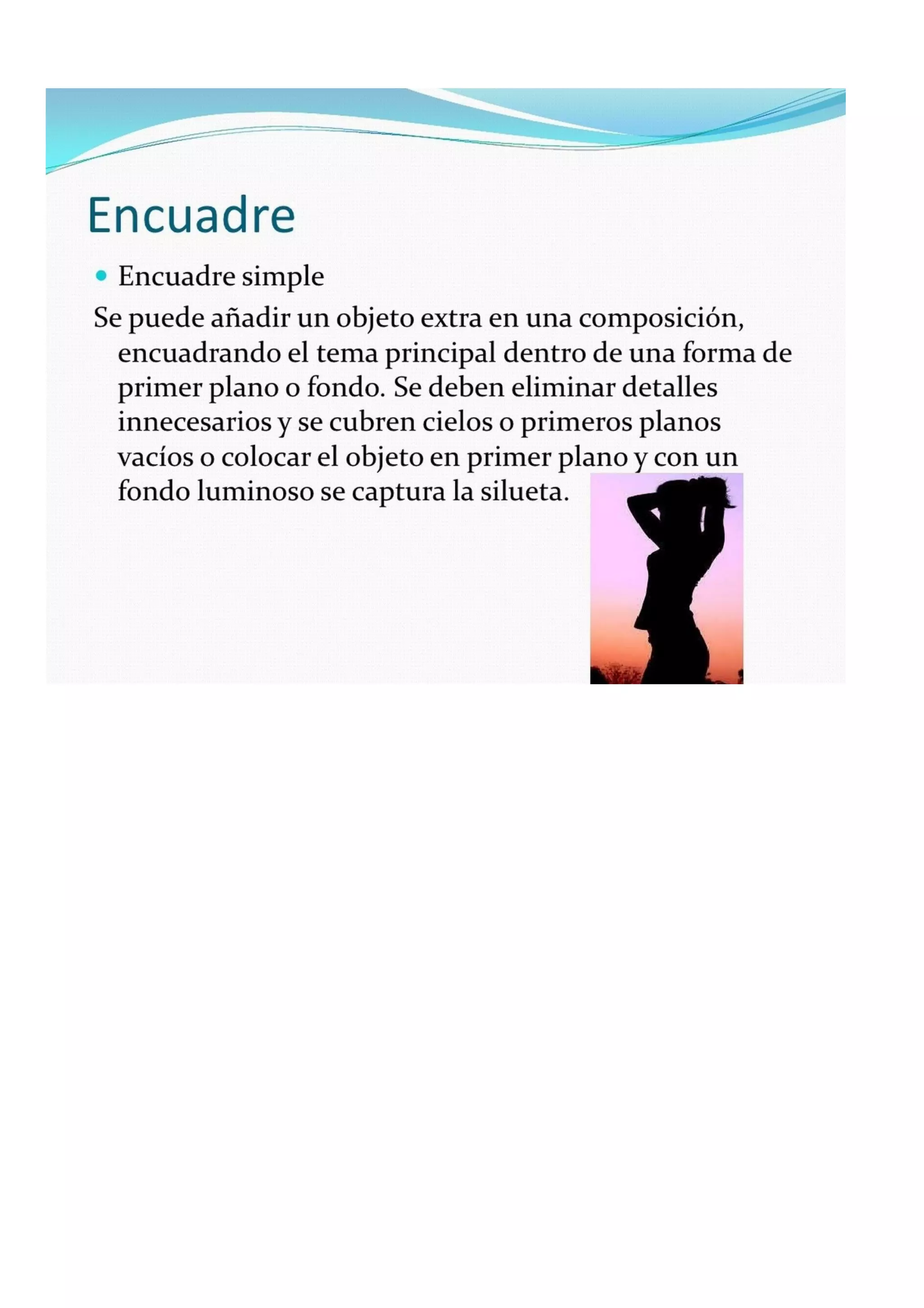 Movimientos de cámara, encuadre, figuras básicas y angulación. | PDF