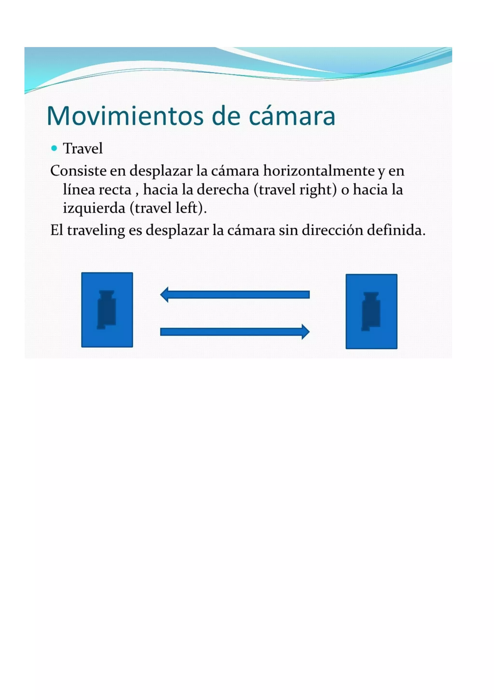 Movimientos de cámara, encuadre, figuras básicas y angulación. | PDF