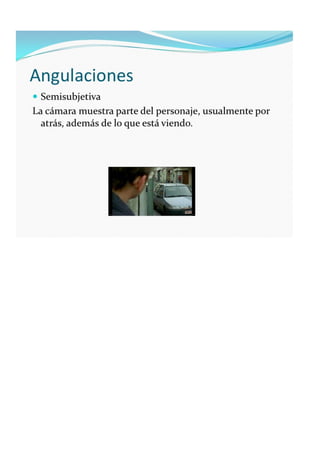 Movimientos de cámara, encuadre, figuras básicas y angulación. | PDF