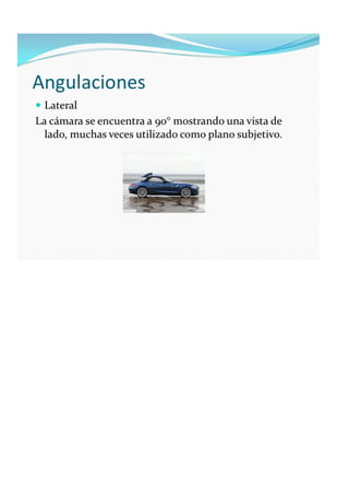 Movimientos de cámara, encuadre, figuras básicas y angulación. | PDF