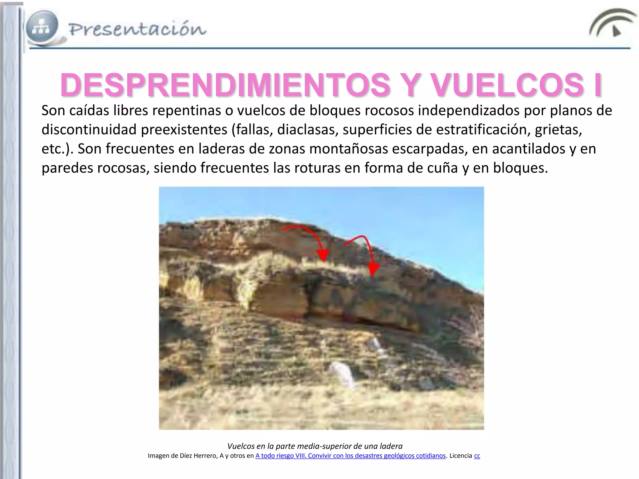 Movimientos de ladera | PPT