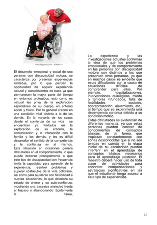 Movimientos Diferentes Revista Discapacidad Motora | PDF