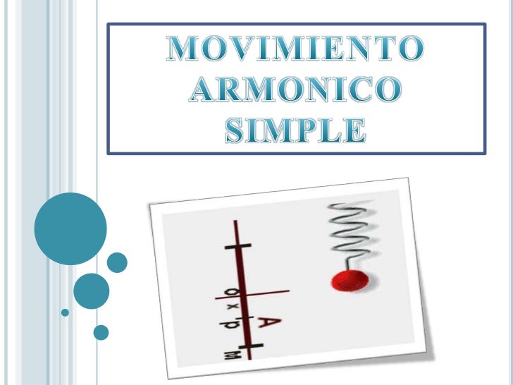 Movimiento simple armonico